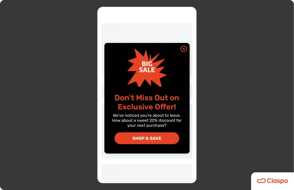 Mobile Pop Ups How To Create Best Practices And Examples — 7477